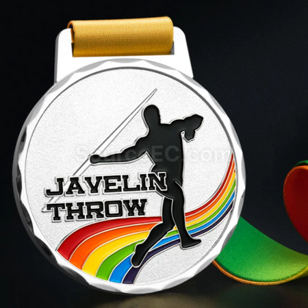 Javelin Metal Medal - Corporate Gifts Singapore - Source EC