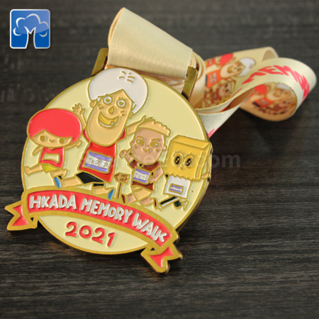 Cute cartoon character alien medal customization - Corporate Gifts ...