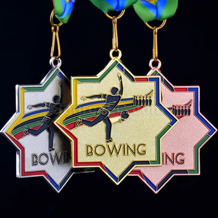 Bowling Medal - Corporate Gifts Singapore - Source EC
